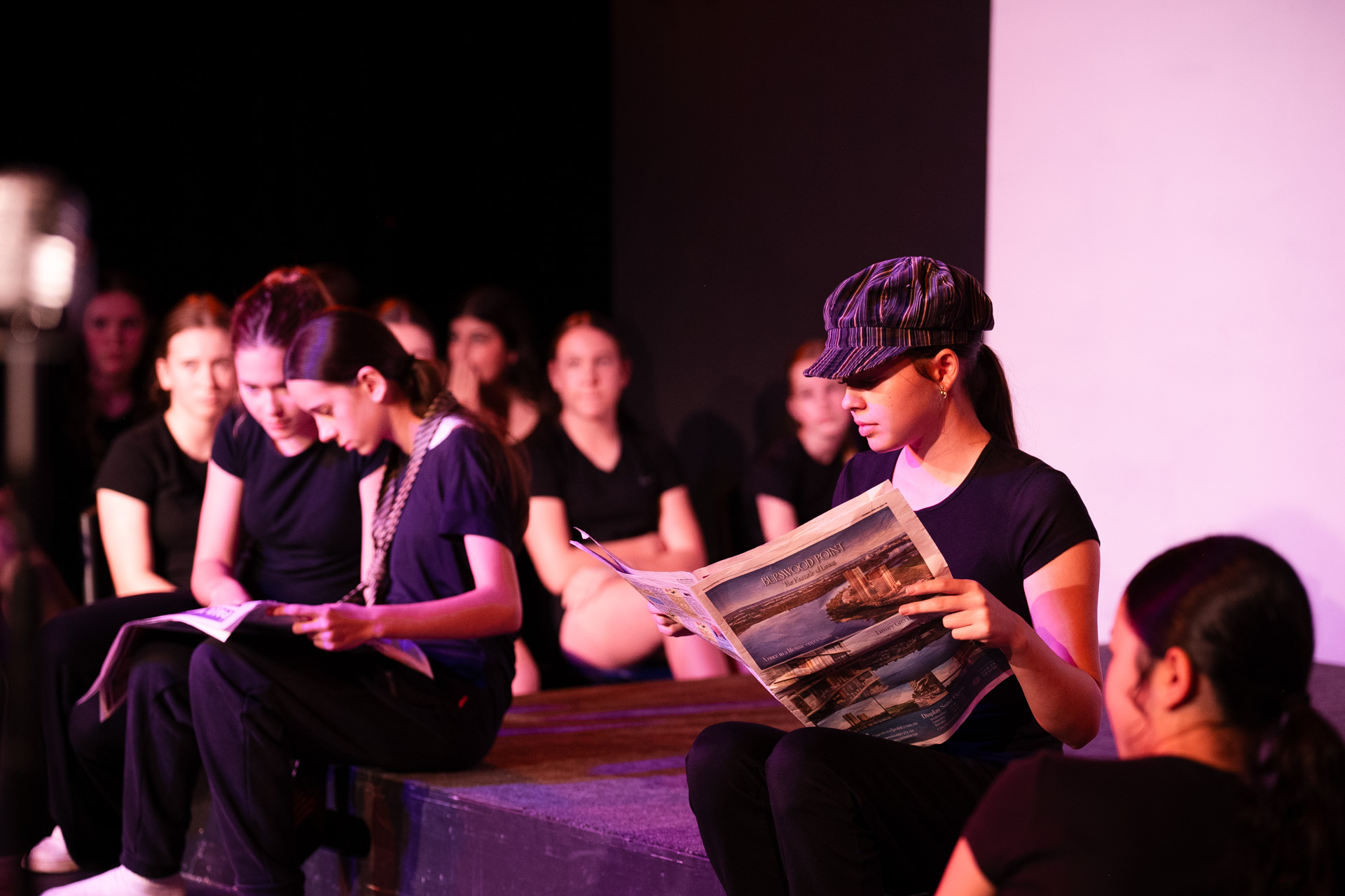 Year 9 Drama Performance - Snapshots From Home - Kennedy Baptist College